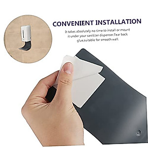 BETOOKY 1pc Water Tray Automatic Drip Tray Liquid Soap Dispenser Catch Tray Laundry Cup Bark Soap Drip Foam Hand Soap Wall-Mounted Soap Dispenser Tray Plastic Electric