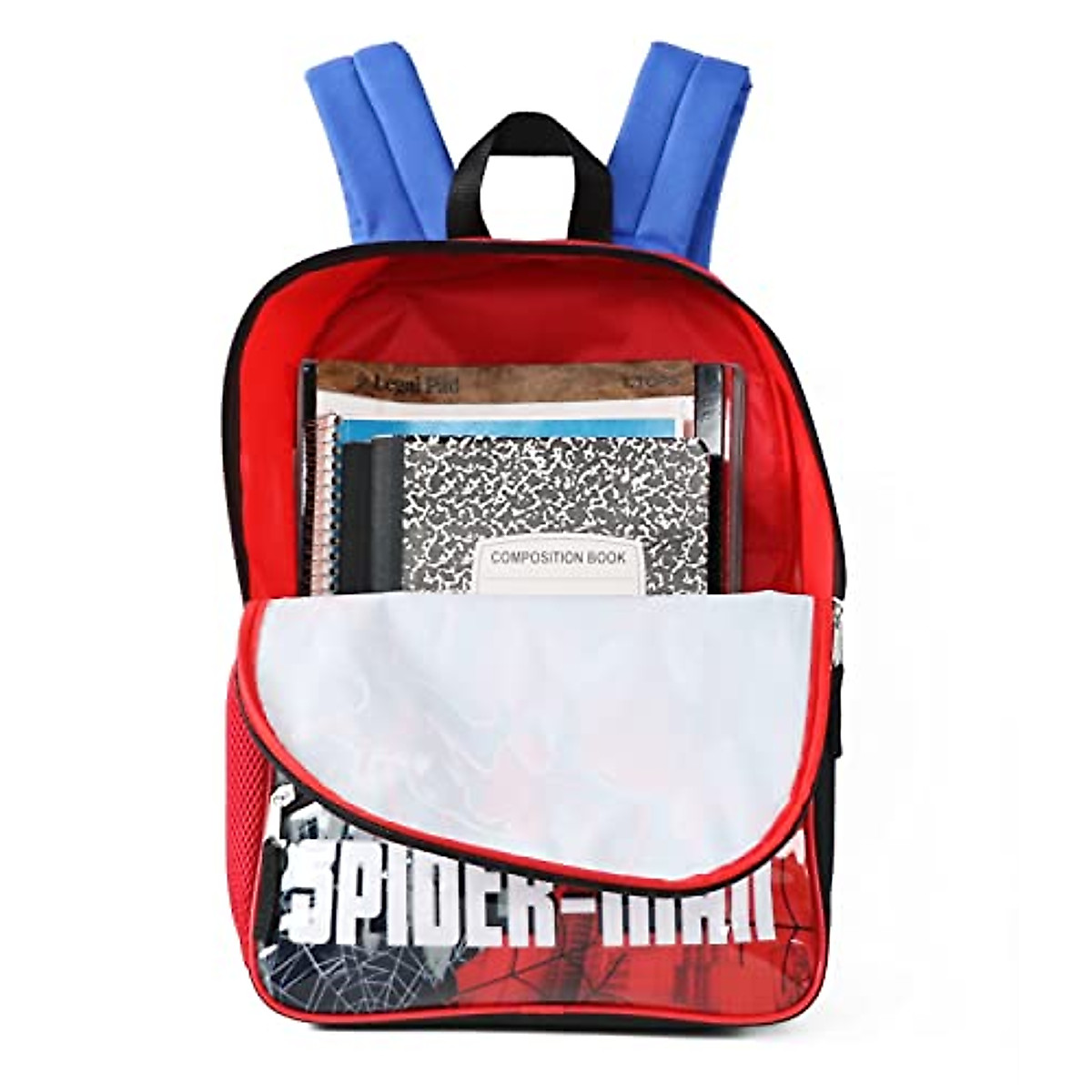 Marvel Spiderman Backpack with Lunch Bag One Size
