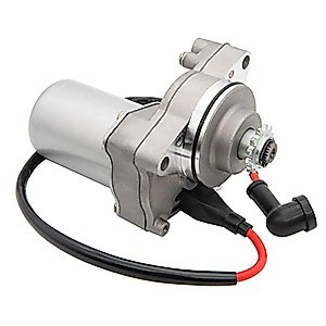 3 Bolt Starter Compatible for 125cc 110cc 100cc 90 cc 70cc 50cc Tao Tao ATV Dirt Bike Go Karts Four Wheeler Pit Bike 3 Bolt Starter Motor with Line