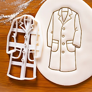 Laboratory Coat cookie cutter, 1 piece - Bakerlogy