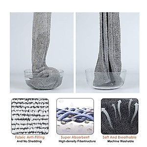 Laluztop 3 Pack Hair Towel Wrap for Women, Ultra Soft Hair Drying Towels, Anti-Frizz & Super Absorbent Hair Turban, Suitable for Curly, Long & Thick Hair