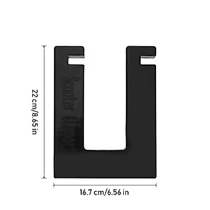 BESPORTBLE 2pcs Bikes Bicycle Floor Parking Rack Bike Standing Organizer Adjustable Bicycle Park Stand for Mountain Bikes Road Bikes Kids Bikes Stopper