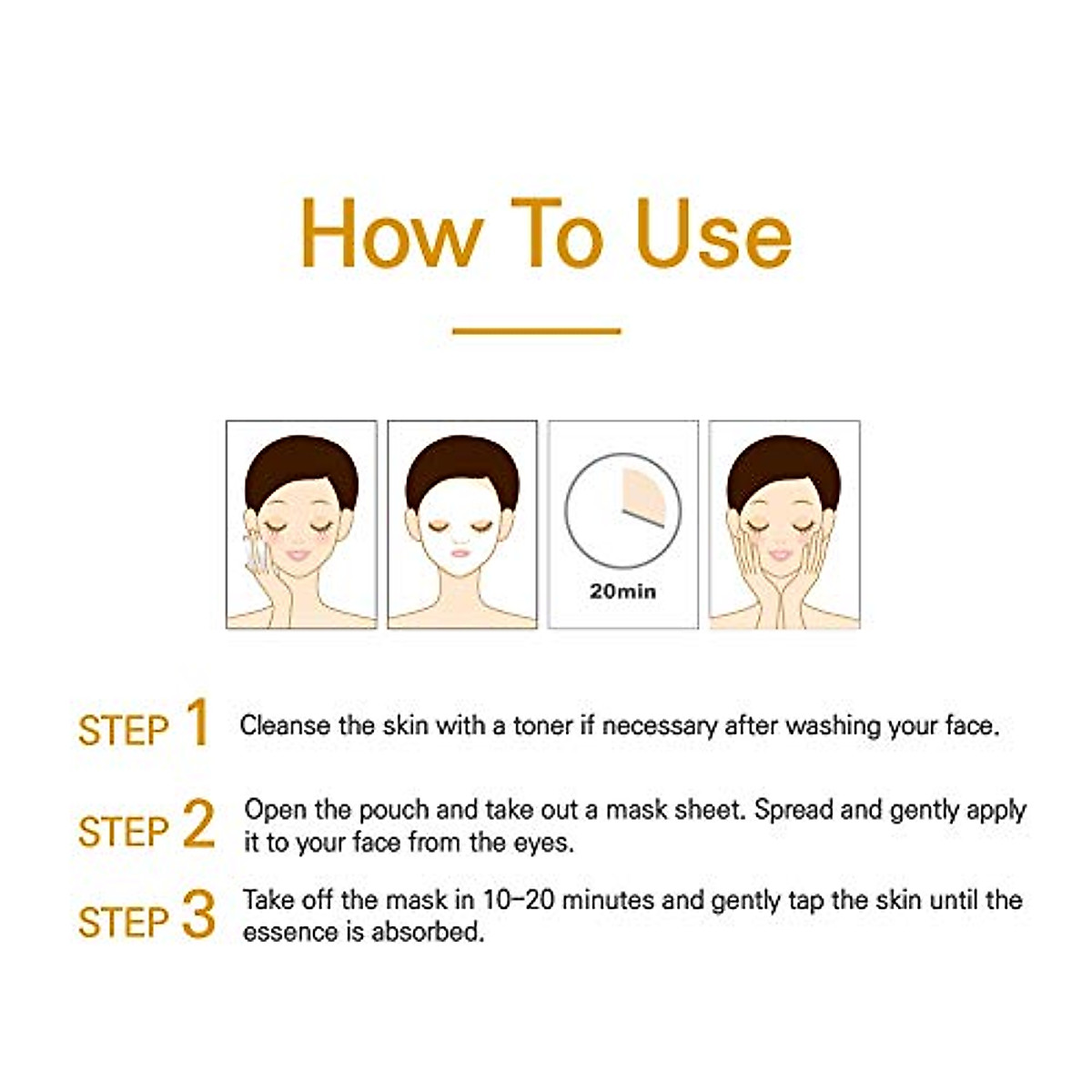 MY PICK 3 Type (Teatree, Lemon, Honey) Face Facial Mask Of 3 Sheets/Made In Korea