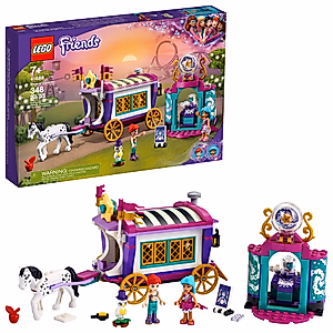 LEGO Friends Magical Caravan 41688 Building Kit; Magic Caravan Toy for Creative Kids Who Love Vehicles; New 2021 (348 Pieces)