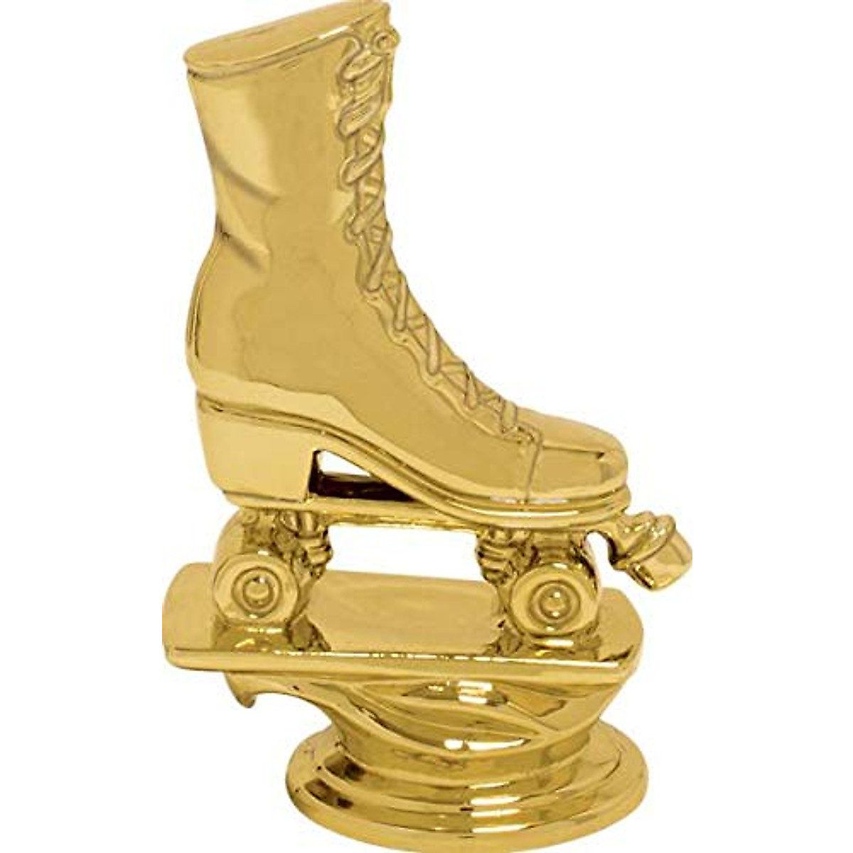 Crown Awards Roller Skate Trophies, Gold Stars Roller Skate Trophy with Custom Engraving Prime