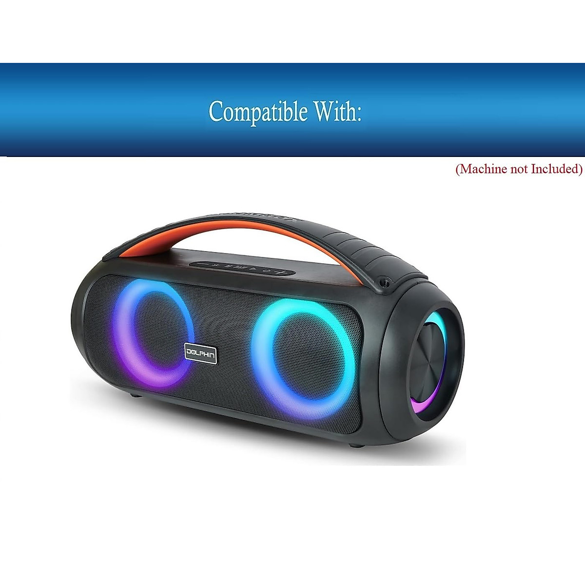 UpBright USB-C 5V Charging Cable Compatible with Dolphin Audio S20 S-20 LX-220 LX220 3.7V Li-ion Battery Waterproof Splashproof Bluetooth Loud Compact Portable Party Speaker Power Supply Charger Cord