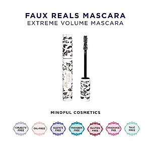 Pretty Vulgar - Faux Reals Extreme Volume Mascara, Clean & Cruelty-Free, Black