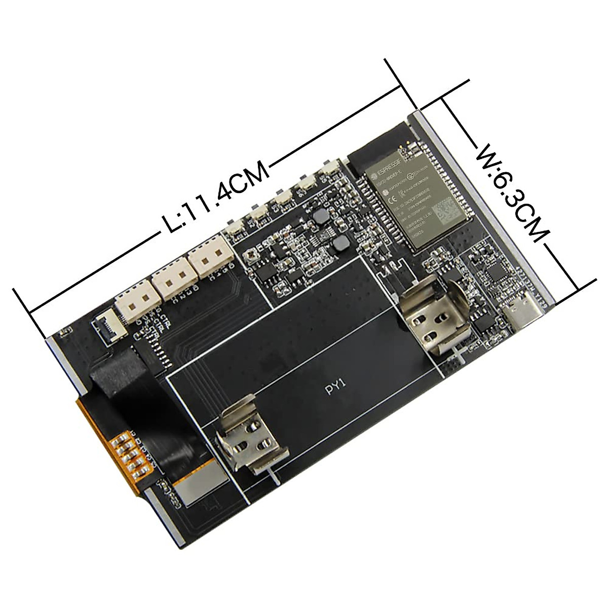 LILYGO T5-4.7 inch E-Paper ESP32 V3 Version 16MB Flash 8MB PSRAM WiFi BLE for arduino 18650 Battery Holder Version