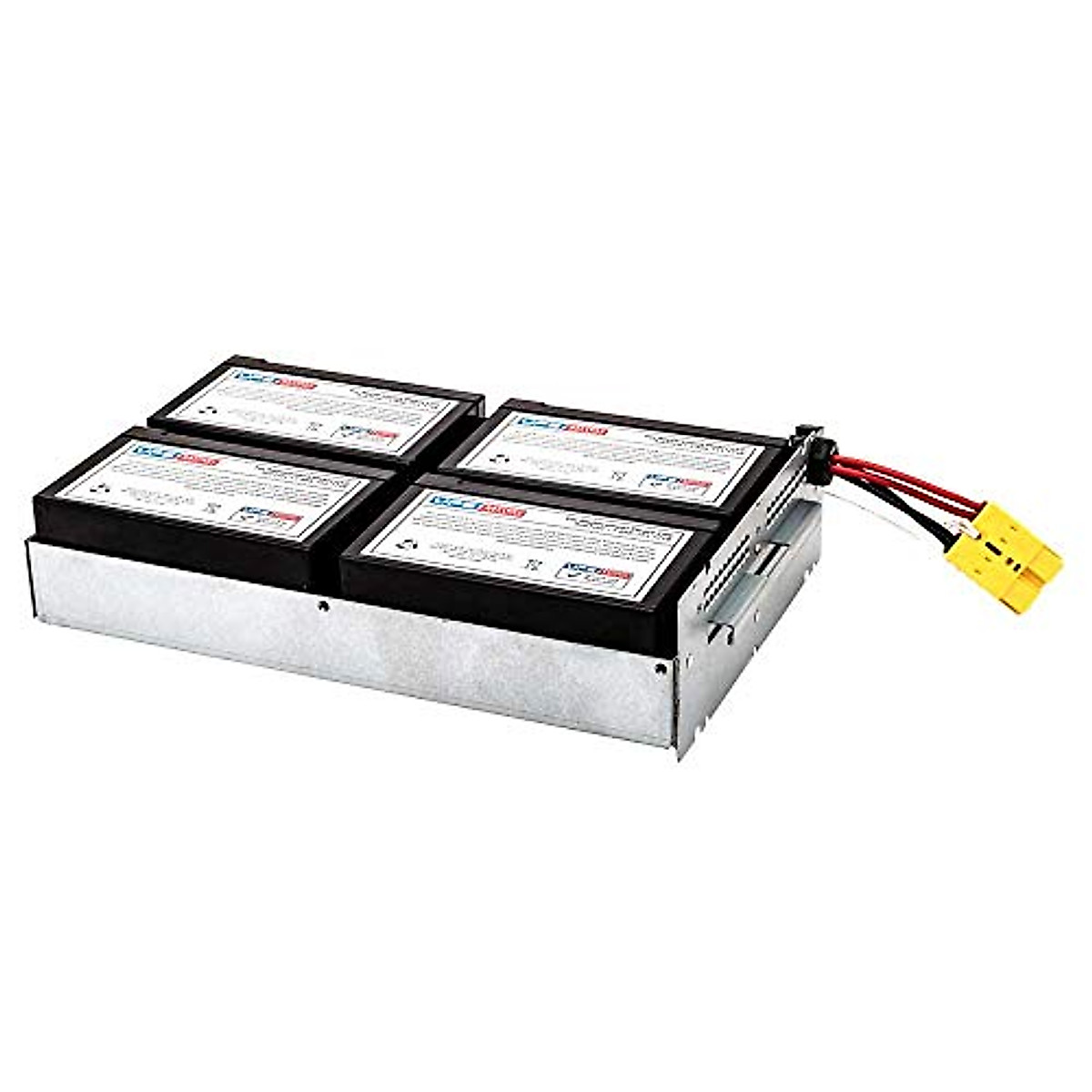 UPSBatteryCenter APC DLA1500RM2U Smart-UPS 1500 RM 2U Compatible Replacement Battery Cartridge