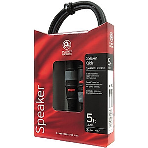 D'Addario Accessories D'Addario SpeakOn Speaker Cable - Neutrik Connectors - Maximum Signal Transfer and Flexibility - Copper Conductors - 5 Feet/1.52 Meters - Max Signal Transfer - 1 Pack