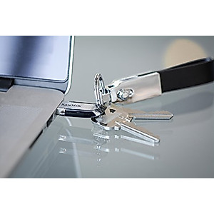 SanDisk 128GB Ultra Flair USB 3.0 Flash Drive - SDCZ73-128G-G46, black