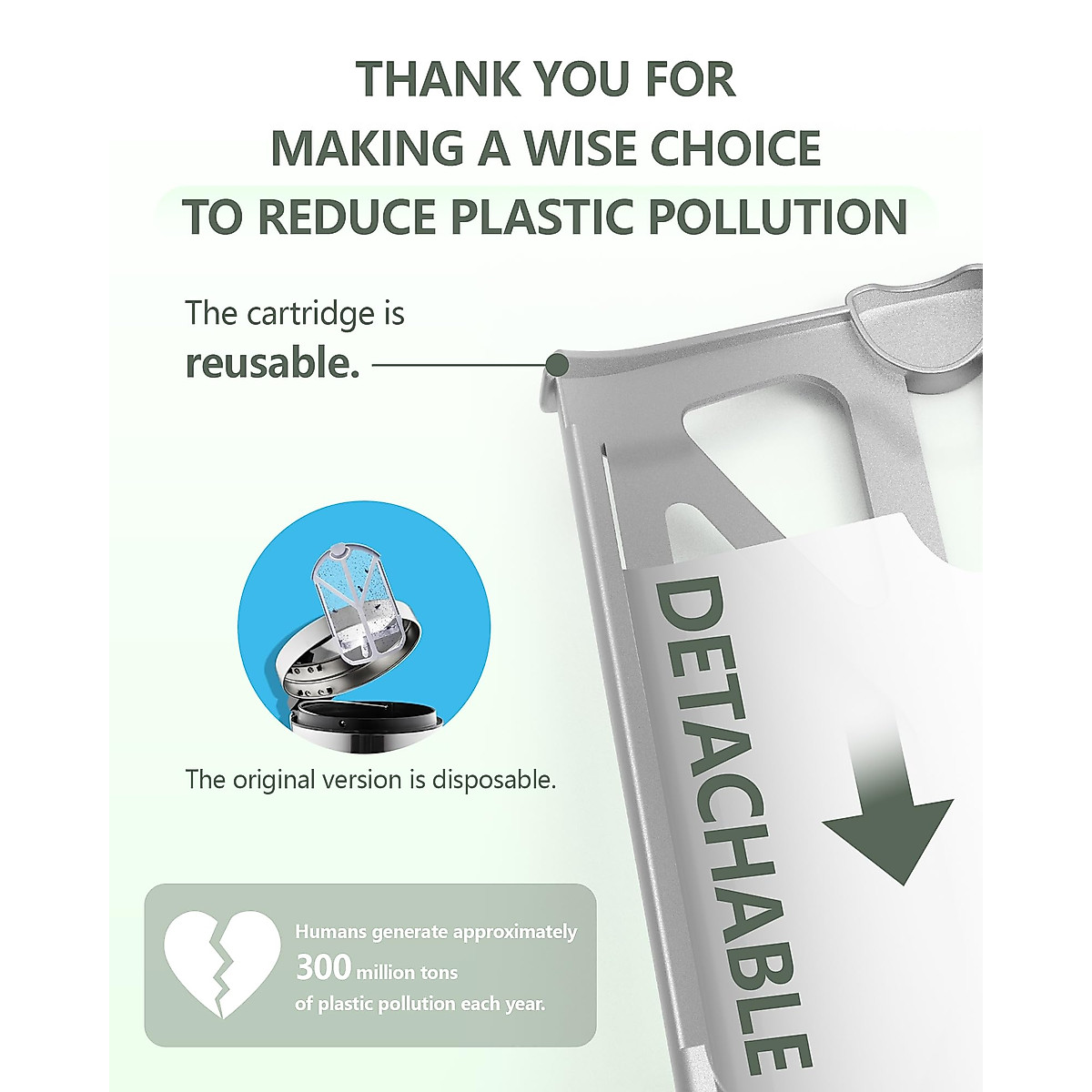 Refill Cartridge Compatible with ZEVO Plug-in Light M364 and Max, Replacement Refill Cards Glue Cards, 2 Pack Reuse Refill Cartridges Plus with 8 Piece Extra Glue Cards