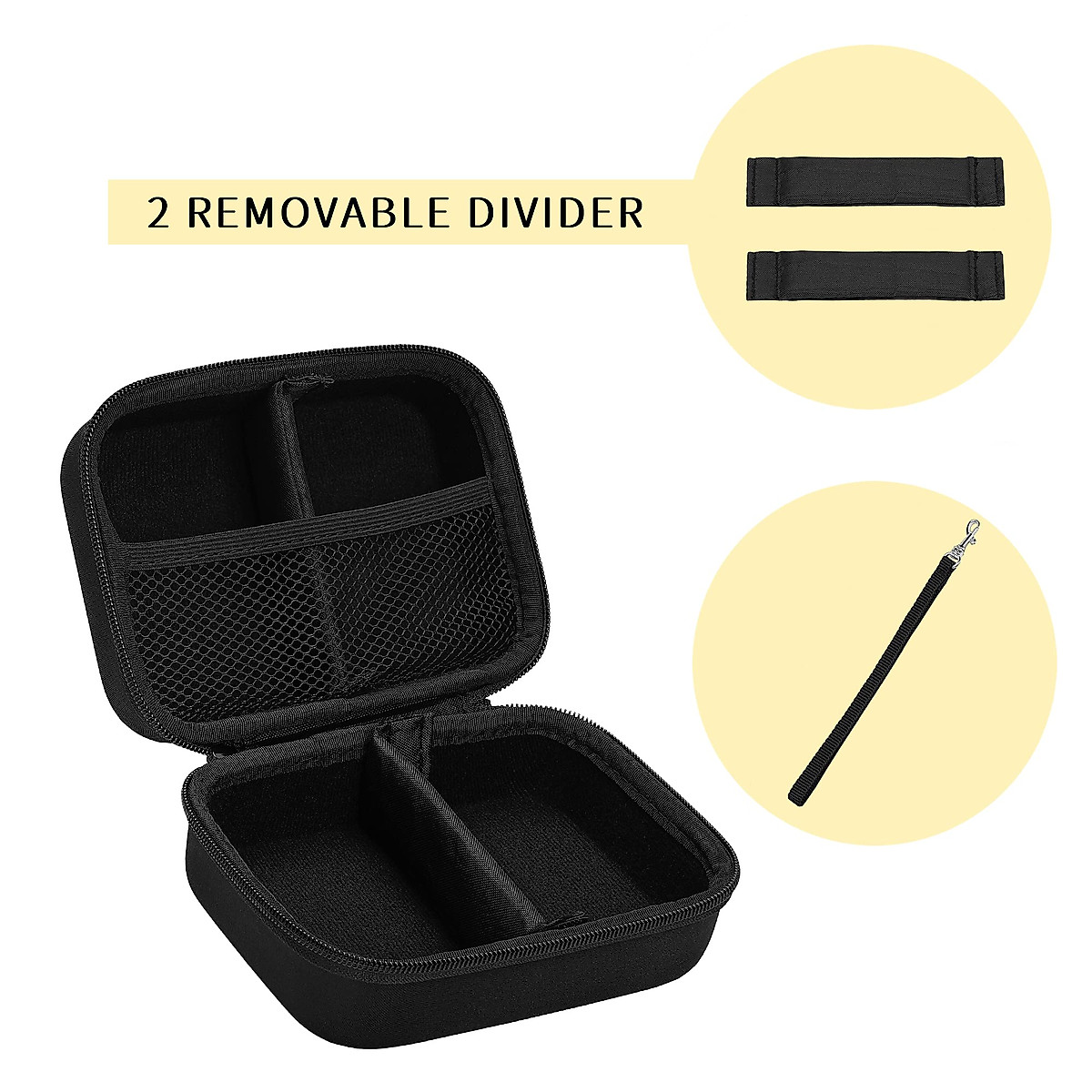 Brappo TCG Trading Card Case,Compatible with Skip Bo,Set Enterprises Five Crowns Card Games&baseball card,Soccer Cards and various game cards,Fits up to 500 Cards. (Not including Cards)(black)