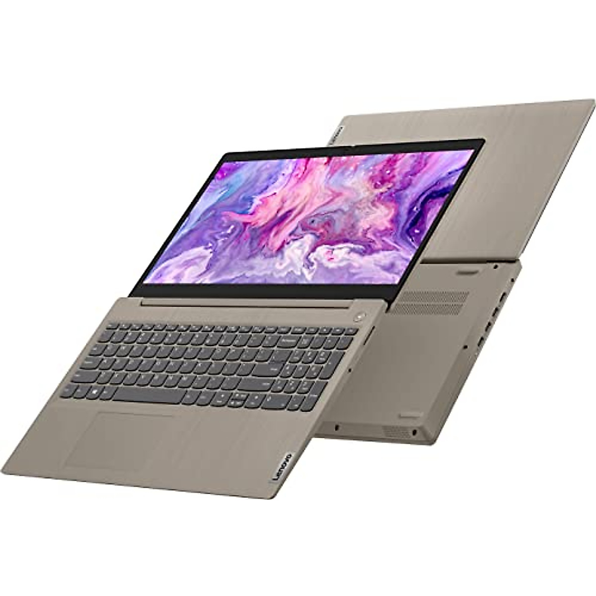 2022 Lenovo IdeaPad 3 15.6" HD Touch Screen Laptop, Intel Dual-Core i3-1115G4 Up to 4.1GHz, 8GB DDR4 RAM, 512GB PCI-e SSD, Webcam, WiFi 5, HDMI, Bluetooth, Windows 10 S - Almond + TiTac Card