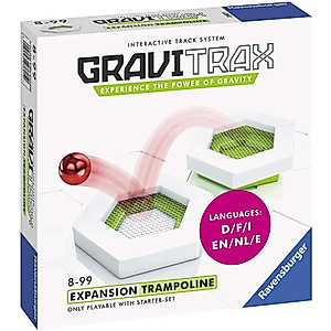 Ravensburger Gravitrax Trampoline Accessory - Enhance Marble Run Experience | STEM Educational Toy | Top-Ranked Marble Run System | Ideal for Kids Age 8 and Up | 2019 Toy of The Year Finalist