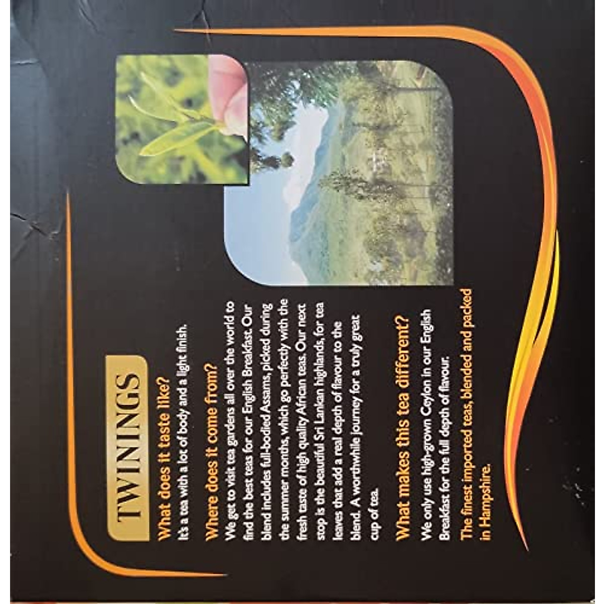 Twinings English Breakfast 100 Teabags 250G