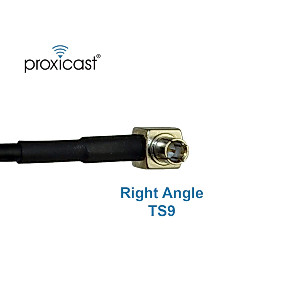 Proxicast 5 dBi External 4G / LTE Magnetic Antenna for AT&T Nighthawk M5 / MR5100, M1 / MR1100, Velocity 2, Verizon Jetpack 8800L & Others MiFi Hotspots w/ TS9 Connector - 2 Pack (ANT-120-007-TS9-2PK)
