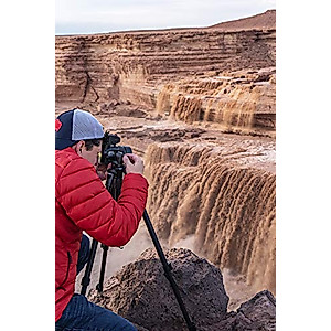 SLIK Pro AL-323BH4 w/SBH-400 Ball Head for Mirrorless/DSLR Sony Nikon Canon Fuji Cameras and More - Black (613-359)