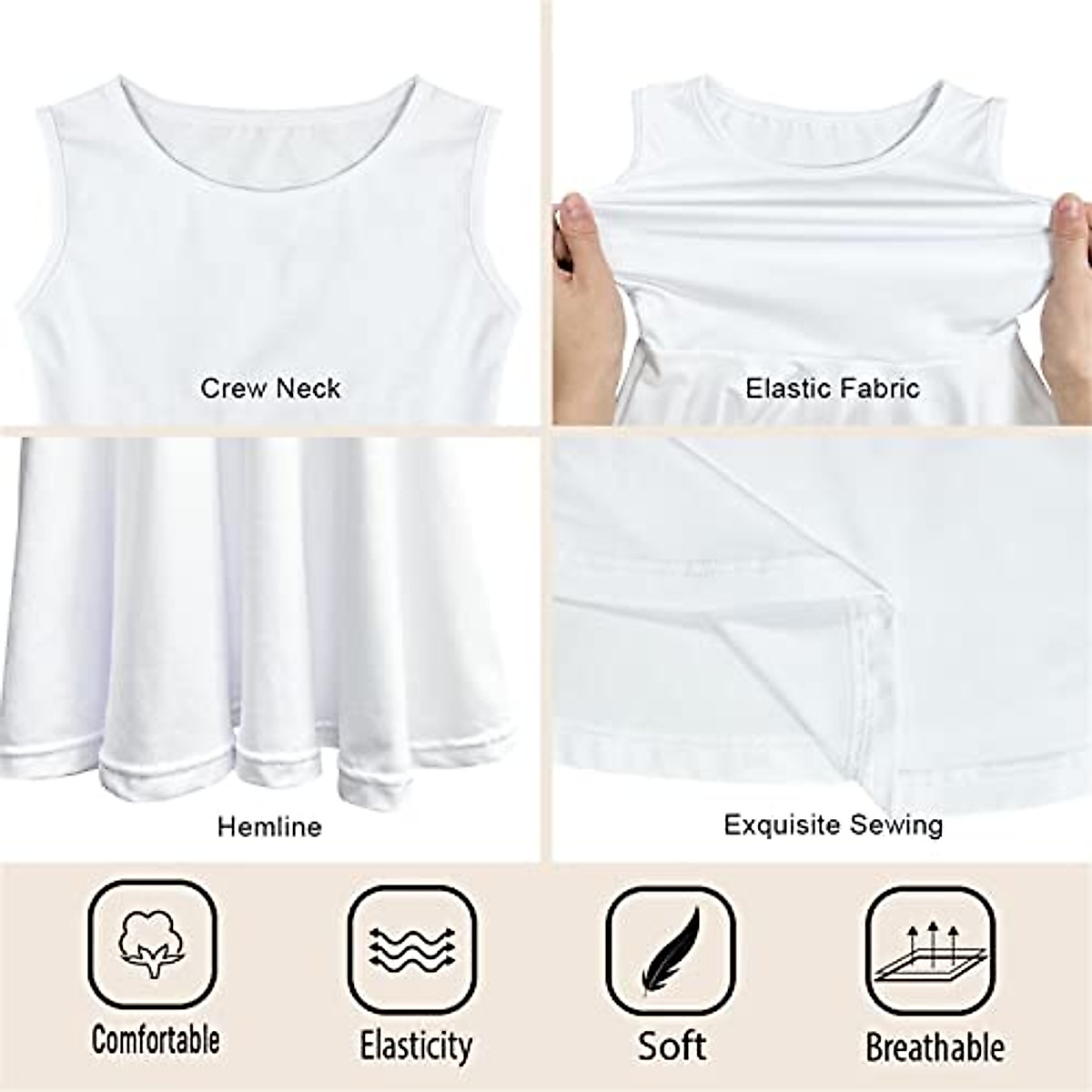 ZPINXIGN Toddler Girls Skater Dress Size 5-6, Farm Chicken Clothes Kids Twirly Swing Sundress Cute Outfits Sleeveless Summer Dresses