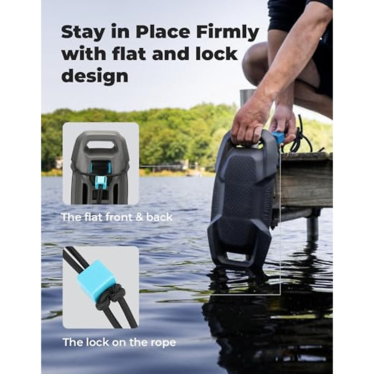 KEMIMOTO Boat Fenders Boat Bumpers for Docking Upgraded Boat Fenders Bumpers, Fit for Bass Boat and Jon Boat, etc