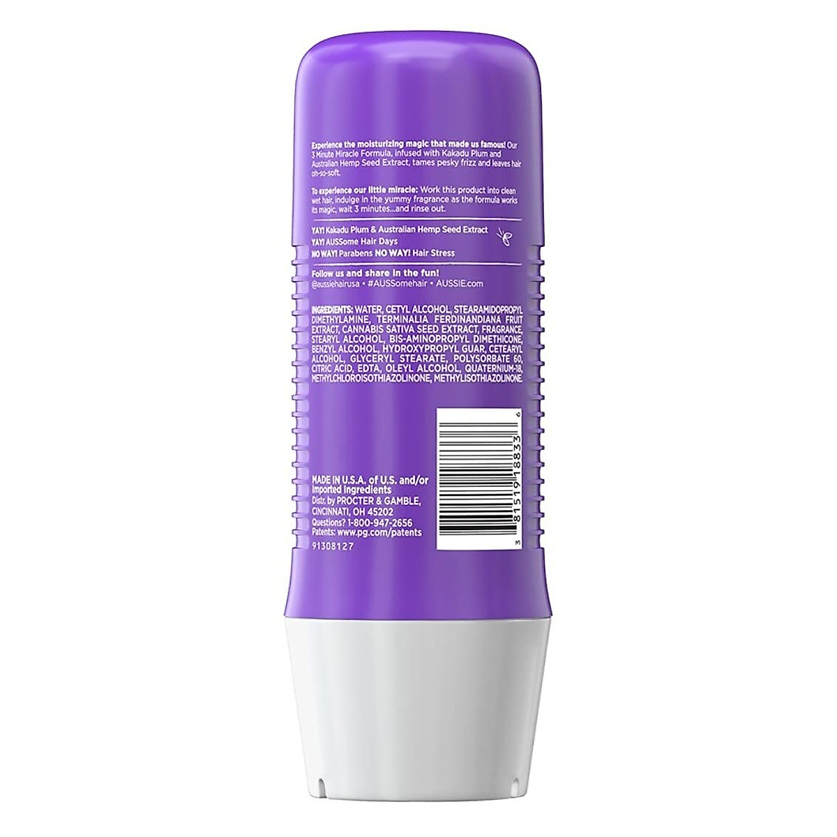 Aussie 3 Minute Miracle Waves Deep Conditioner 8 Ounce (236ml)
