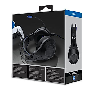 Bionik Sirex Gaming Headset with Mic for PS5: 50MM Drivers, Memory Foam, Mute Switch, Adjustable Head Beam, PS4/Xbox Series XS/Nintendo Switch OLED/PC/Mac