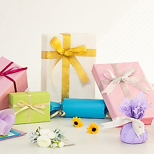 Simetufy 120 Sheets Tissue Paper for Gift Bags, 8 Colors 20 x 20 Inch Art Tissue Paper Bulk, Gift Wrapping Tissue Paper for Crafts, Holiday, Birthday, Halloween, Christmas and DIY Project