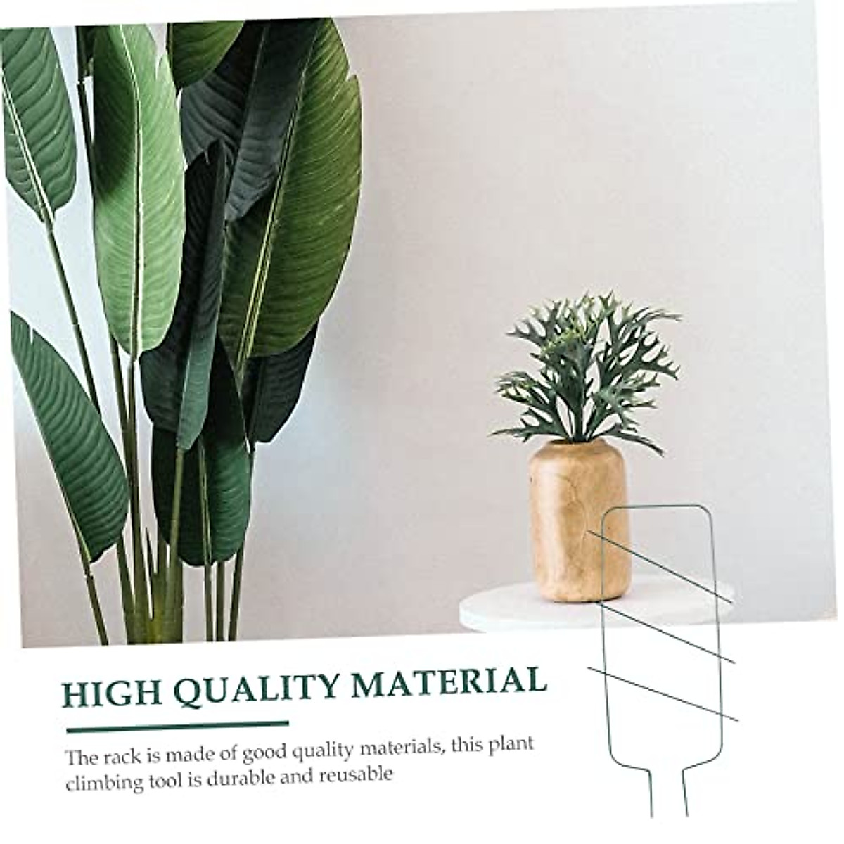 Yardwe 2pcs Plant Climbing Trellis Metal Planters for Outdoors Mini Plants Plant Stand Outdoor Cucumber Trellis Climbing Rose Trellis Artificial Trellis Gardening Accessory Rattan Frame