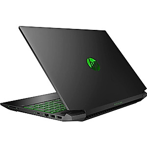 HP 2022 Pavilion Gaming 15.6" FHD IPS Laptop, AMD Ryzen 5-5600H (Beats i7-9750H), 16GB RAM, 1TB HDD+512GB SSD, Backlit Keyboard, GeForce GTX 1650, Win 11, Acid Green, 32GB SnowBell USB Card