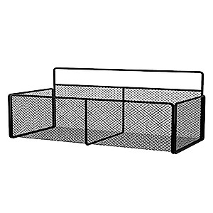 Hemoton Sink Storage Rack Shower Caddy Shelf, Shower Caddy Organizer Wall Mounted Rustproof Basket, Storage Rack for Bathroom, Shower and Kitchen (29CM) Tote Storage Rack