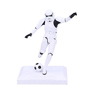 Nemesis Now Officially Licensed Stormtrooper Back of The Net Figurine, White, 17cm