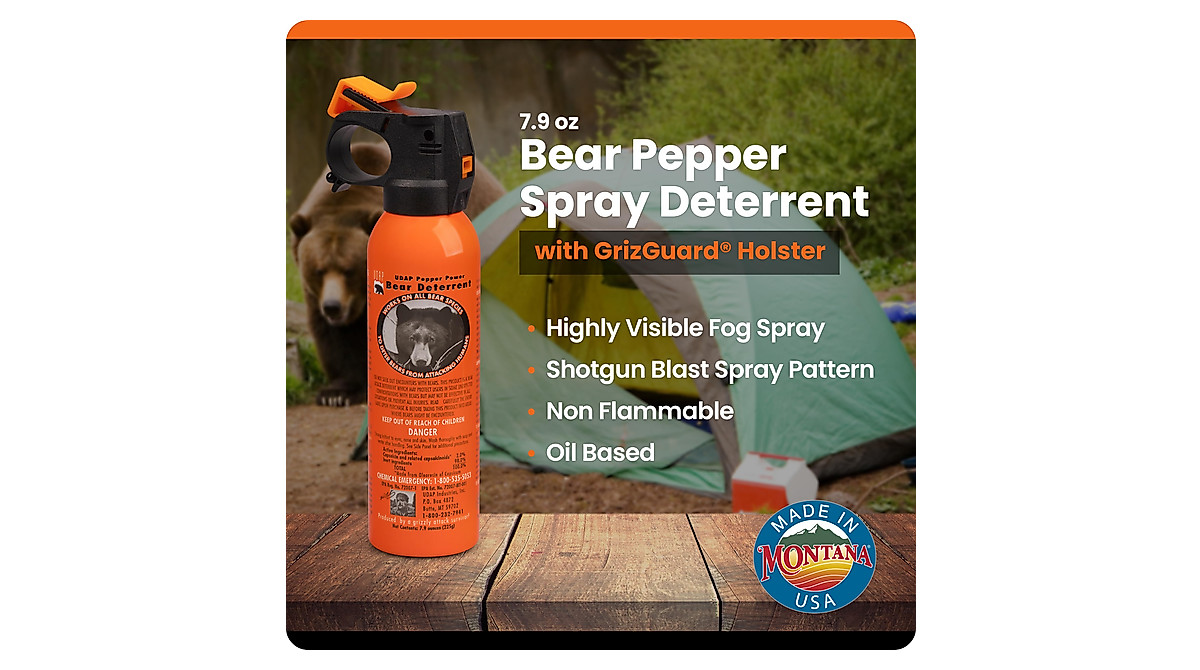 UDAP Bear Spray - Ultimate Defense for Outdoor Adventures