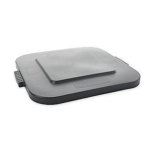 Rubbermaid Commercial 352700GY Square Brute Lid, 24 x 22 x 1 1/4, Gray