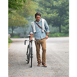 Chaps Men's Cushioned Repreve Athletic Socks-6 Pair Pack-Running Breathable Front Mesh and Arch Support, Crew-White, Shoe Size: 6-12