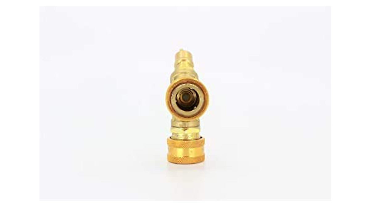 GAS-FLO 3/8" Gas Quick Disconnect Y Splitter