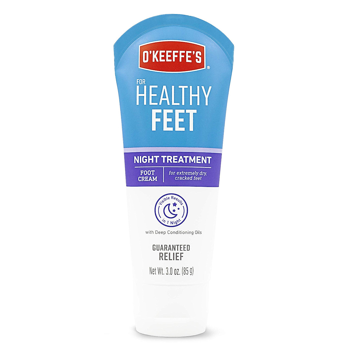 O'Keeffe's Night Treatment Combo Pack Including Working Hands Night Treatment Hand Cream, Healthy Feet Night Treatment Foot Cream and Lip Repair Night Treatment Lip Balm