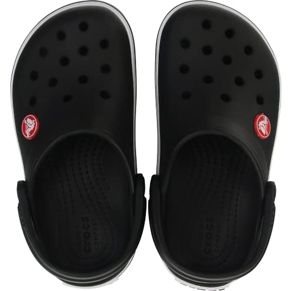 Crocs Unisex-Child Crocband Clogs (Little Kid/Big Kid), Black, 13 Little Kid