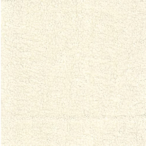 HomePop Modern Swoop Accent Chair, Cream