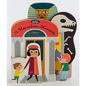 Bookscape Board Books: A Marvelous Museum: (Artist Board Book, Colorful Art Museum Toddler Book)