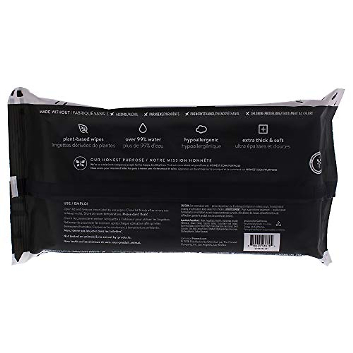 The Honest Company Honest Baby Wipes - Pattern Play Kids Wipes 36 Count