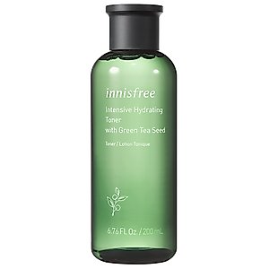 innisfree Green Tea Seed Intensive Hydrating Toner Face Treatment , 6.76 Fl Oz (pack of 1)