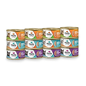 Nulo Freestyle Cat and Kitten Minced Wet Canned Food, Premium All Natural Grain-Free Shredded Wet Cat Food, Protein-Rich with Omega 6 and 3 Fatty Acids to Support Skin Health and Soft Fur