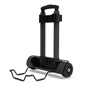 Generic FOSSiBOT F2400 Foldable Cart Hand Truck 3 Level Adjustable Handle with 2 Dual Ball Bearing Wheels for Portable Power Station Moving