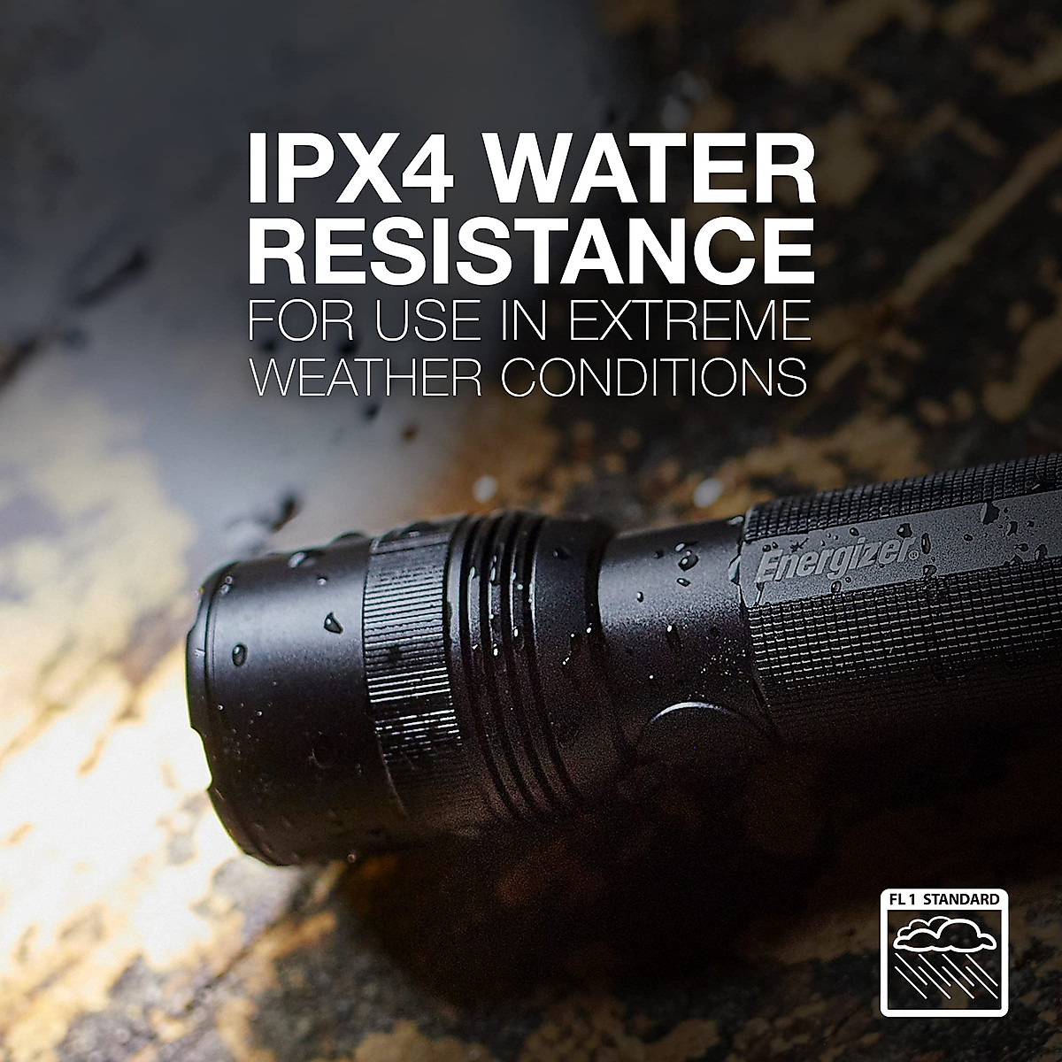 Energizer 1000 Lumen Rechargeable LED Flashlight Bundle with 2000 Lumen Rechargeable LED Flashlight, 2 Pack