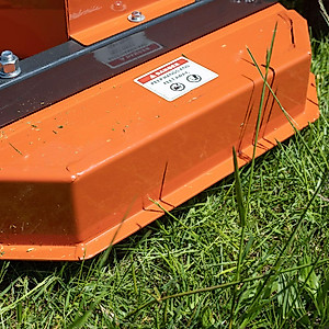 Titan Attachments 3 Point PTO Finish Mower, 48" Cutting Width, Category 1 Hitch, Rear Discharge, Requires 18-30 HP Tractor, Low-Noise Cast Iron Gearbox