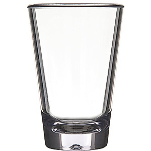 Carlisle FoodService Products Alibi Shot Glass Clear Glass for Restaurant, Kitchen, and Bar, Plastic, 3 Ounces, Clear