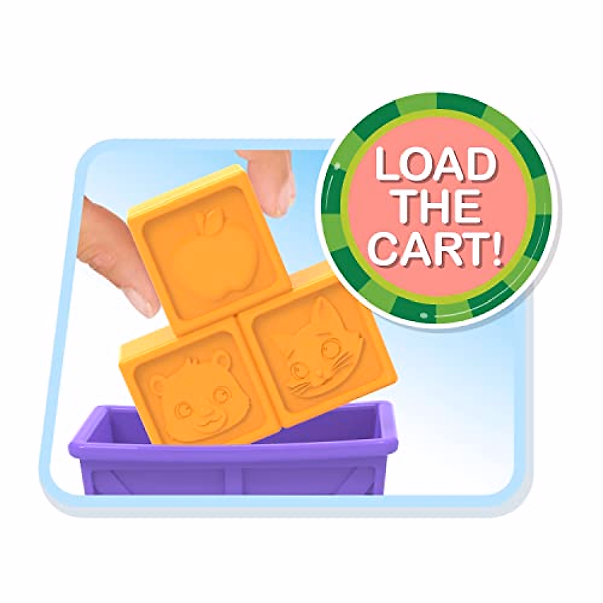 CoComelon All Aboard Musical Train, Officially Licensed Kids Toys for Ages 18 Month, Gifts and Presents by Just Play, Amazon Exclusive