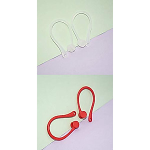 Zotech 9 Pair Anti Slip Ear Hooks Compatible with AirPods 1, 2 and Pro (Color Pack)