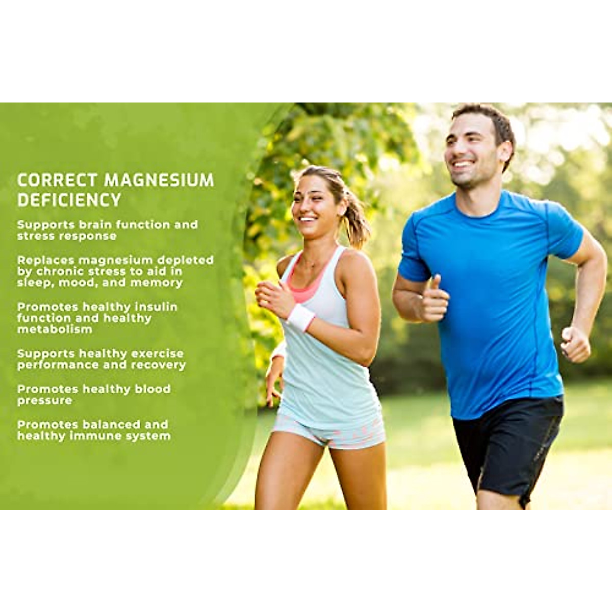 Magnesium Breakthrough Supplement 4.0 - Has 7 Forms of Magnesium: Glycinate, Malate, Citrate, and More - Natural Sleep and Brain Supplement - 30 Capsules