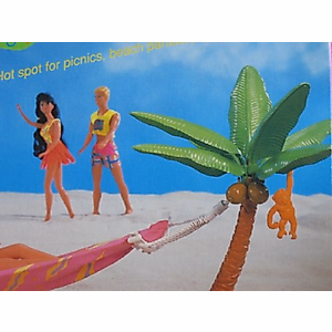 Barbie Hawaiian Fun HAMMOCK HIDEAWAY Playset (1990)